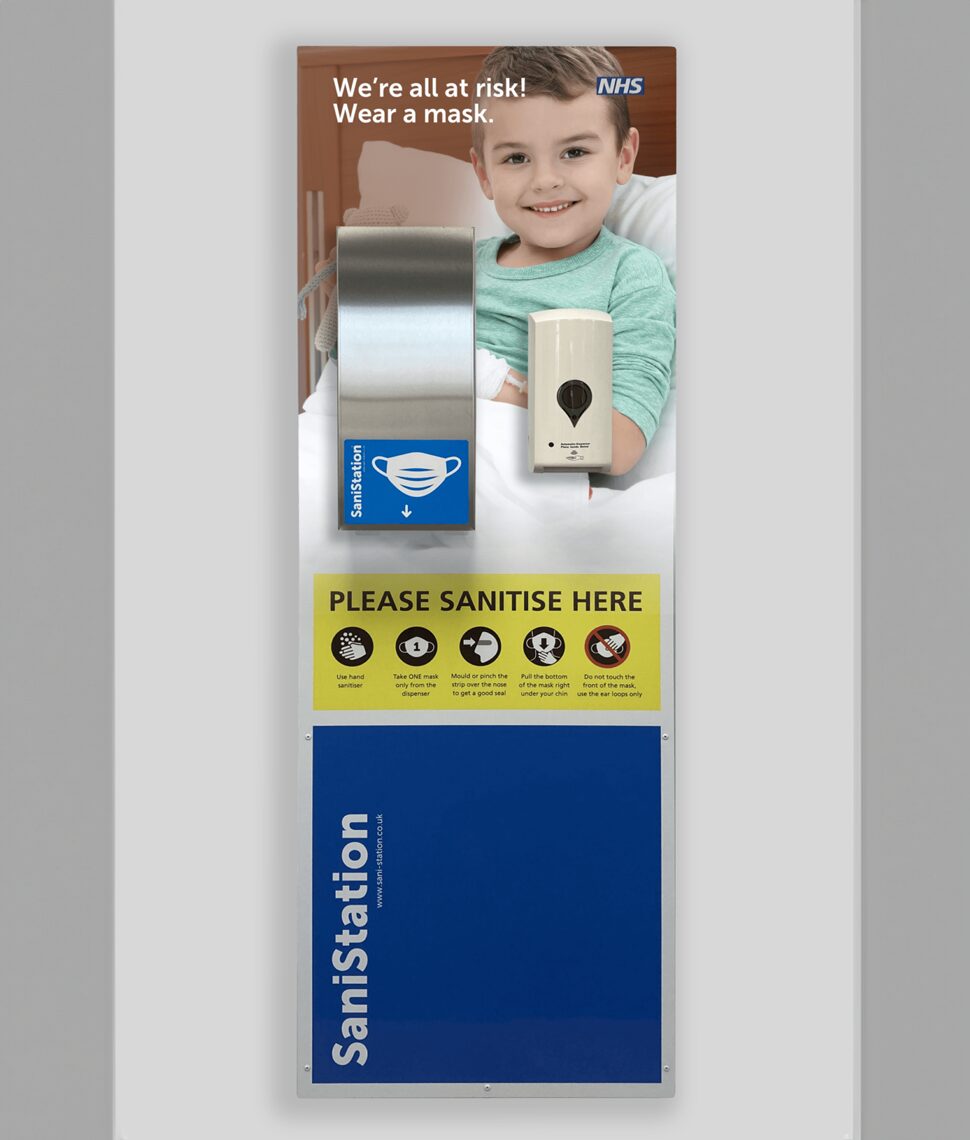Wall-Mounted Infection Control Unit - SaniStation Medical